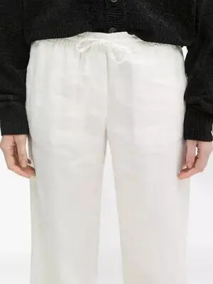SAMSOE SAMSOE Drawstring Linen Trousers