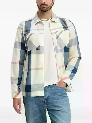 Barbour Checked Zip-front Shirt