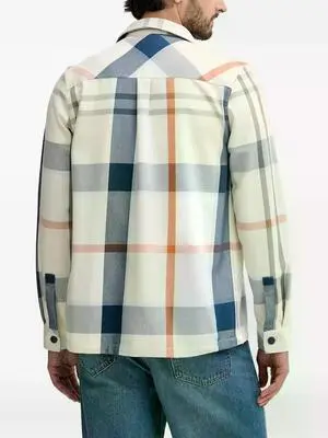 Barbour Checked Zip-front Shirt