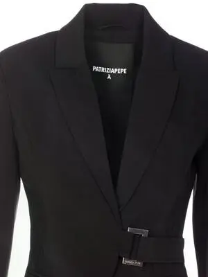 Patrizia Pepe Single-breasted Belted Blazer