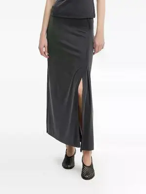 SAMSOE SAMSOE Side-slit Midi Skirt