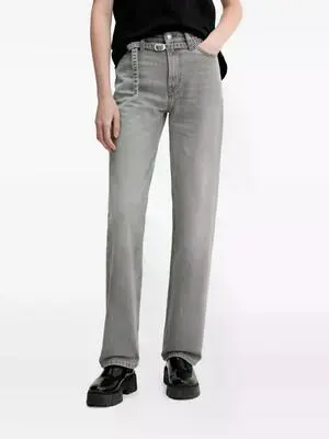 Hugo Belted Straight Leg Jeans