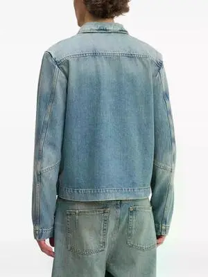WON HUNDRED Zip-front Denim Jacket
