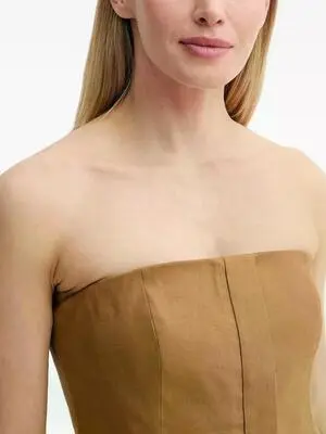 A.L.C. Strapless Darted Top