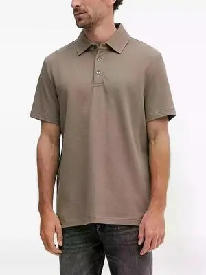 Michael Kors Textured-weave Polo Shirt