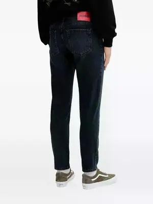 Hugo Stretch-cotton Straight Leg Jeans