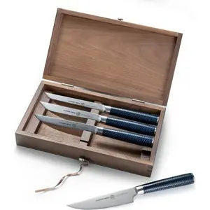 SCHMIDT BROTHERS CUTLERY Madison 4-piece Steak Set - Blue
