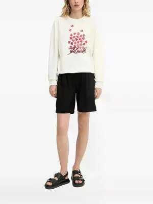Karl Lagerfeld Heart-print Sweatshirt