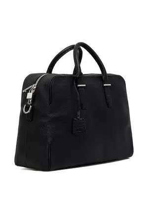 BOSS Pebble-grain Leather Holdall
