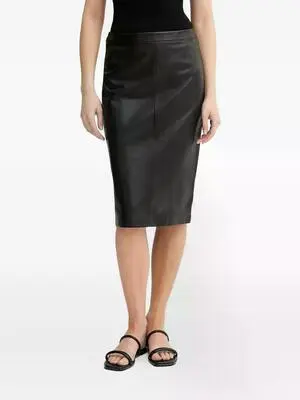 Marc O'polo Leather Pencil Skirt