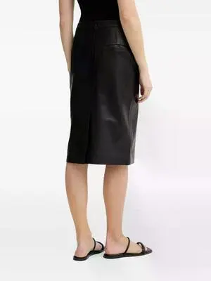 Marc O'polo Leather Pencil Skirt