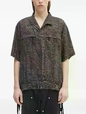 UNDERCOVERISM Pocket Speckled Cotton Shirt