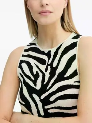 GESTUZ Zebra-print Mini Dress