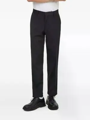 Tiger Of Sweden Straight-leg Tailored Trousers - Black