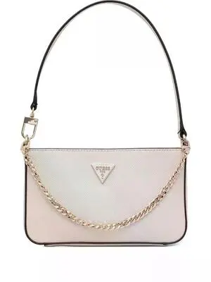 Guess Logo-plaque Tote Bag With Chain Strap