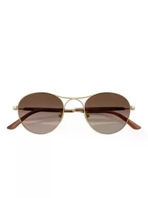 Giorgio Armani Round Frame Sunglasses