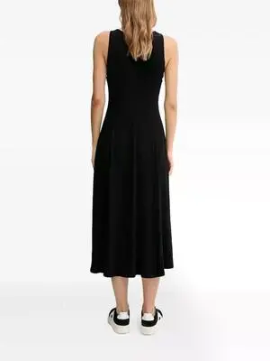 Dkny Keyhole Ribbed Dress