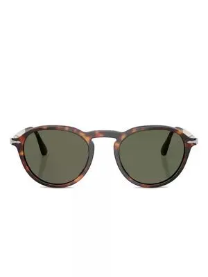 Persol Round Frame Sunglasses - Green