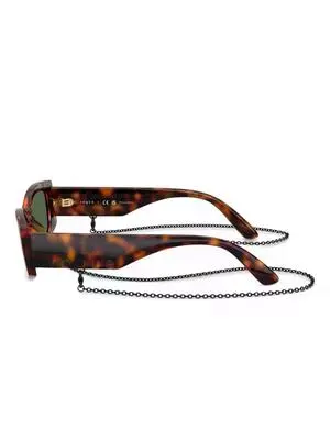 VOGUE EYEWEAR Chain-detail Rectangle Sunglasses