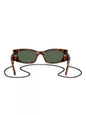 VOGUE EYEWEAR Chain-detail Rectangle Sunglasses