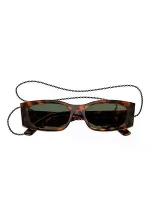 VOGUE EYEWEAR Chain-detail Rectangle Sunglasses