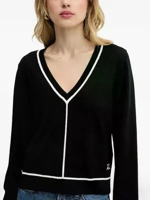 Karl Lagerfeld V Neck Sweaters For Women