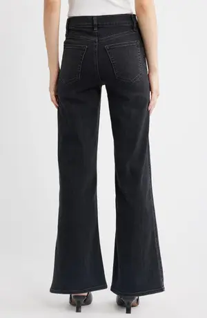 FRAME Le Slim Palazzo High-waist Wide-leg Jeans - Etch