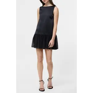 French Connection Marina Slinky Pleated Minidress