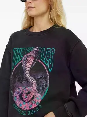 The Kooples Printed Long-sleeve Sweatshirt