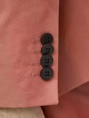 Sisley Button-detail Single-breasted Blazer