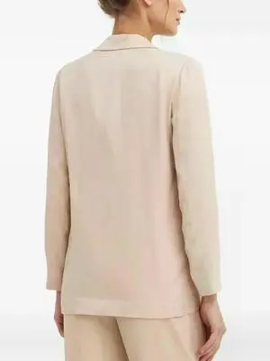 Sisley Notched Single-button Blazer