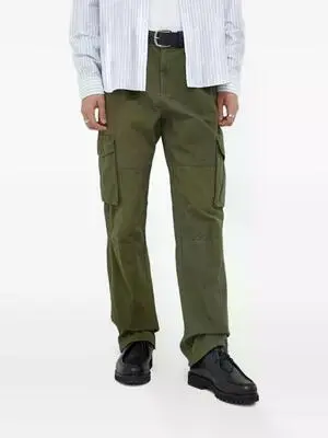 LES DEUX Herringbone Cargo Trousers