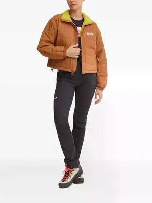 Columbia Quilted Cropped Puffer Jacket - Orange