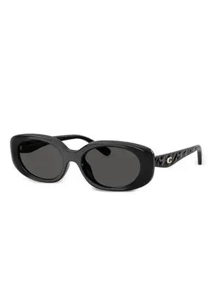 COACH Oval-frame Sunglasses - Black