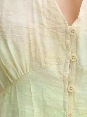 HOSS INTROPIA Button-front Flared Midi Dress