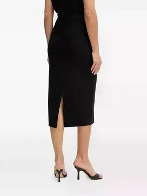 BOSS High-waisted Midi Skirt