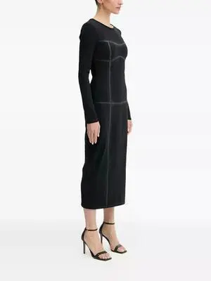 Patrizia Pepe Round Neck Day Dresses