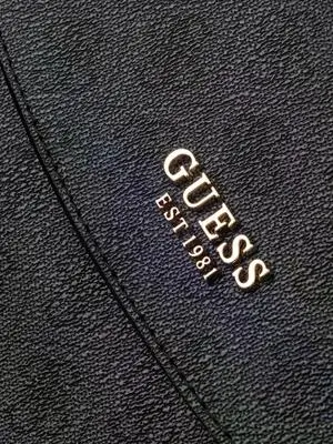 Guess Logo-plaque Chain-strap Satchel