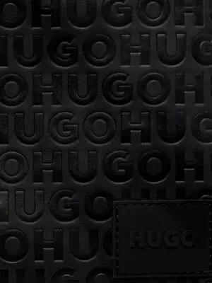 Hugo Ethon Embossed Logo Backpack
