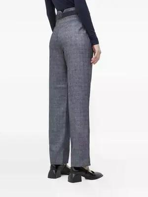 BRUUNS BAZAAR Pleated Straight Trousers