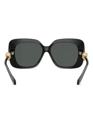 Versace Medusa Square-frame Sunglasses - Black