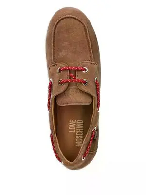 Moschino Suede Loafers