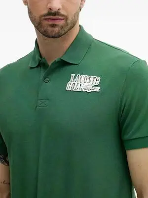 Lacoste Crocodile-patch Short-sleeved Polo Shirt