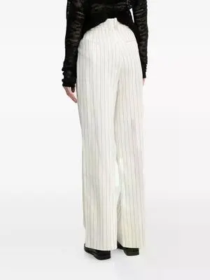PEDRO DEL HIERRO Pinstripe Straight Leg Trousers