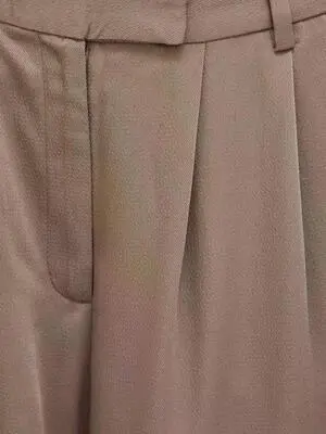BRUUNS BAZAAR Pleated Wide-leg Trousers