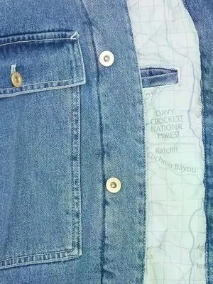 STAN RAY Flap-pocket Denim Jacket - Blue