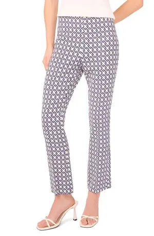 Ted Baker London Printed Straight Leg Pants