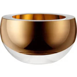 LSA Glass Host Bowl - Gold