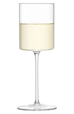 LSA Otis Set Of 2 White Wine Glasses
