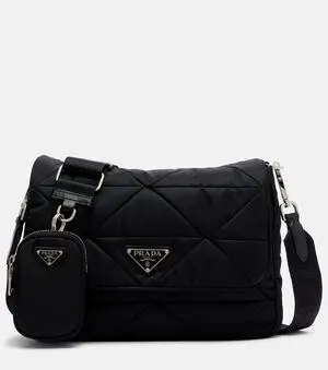 Prada Re-nylon Shoulder Bag - Black